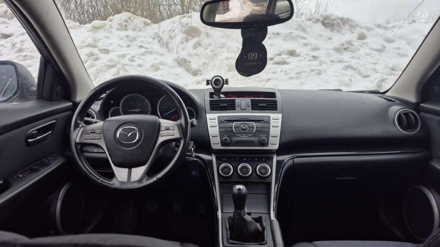 Pelēks Mazda 6 2008 Klaipėda, ar dzinēja tilpumu 2.00 L un nobraukumu 318 tūkst. km par 1499 €, foto 13 vietnē AUTOMOTO.COM.LV