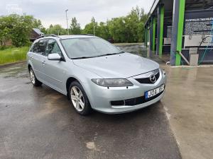 Pelēks Mazda 6 2008 Jonava, ar dzinēja tilpumu 2.00 L un nobraukumu 315 tūkst. km par 1000 €, foto  vietnē AUTOMOTO.COM.LV