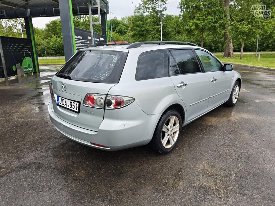 Pelēks Mazda 6 2008 Jonava, ar dzinēja tilpumu 2.00 L un nobraukumu 315 tūkst. km par 1000 €, foto 4 vietnē AUTOMOTO.COM.LV