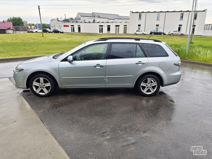 Pelēks Mazda 6 2008 Jonava, ar dzinēja tilpumu 2.00 L un nobraukumu 315 tūkst. km par 1000 €, foto 7 vietnē AUTOMOTO.COM.LV