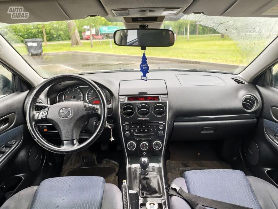 Pelēks Mazda 6 2008 Jonava, ar dzinēja tilpumu 2.00 L un nobraukumu 315 tūkst. km par 1000 €, foto 10 vietnē AUTOMOTO.COM.LV
