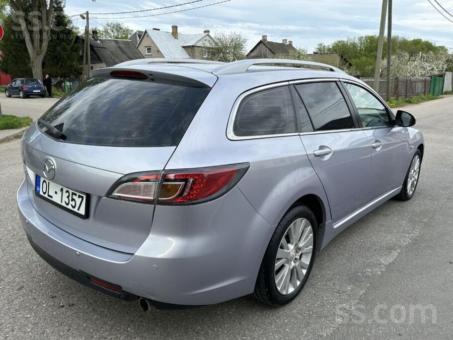 Grey Mazda 6 2008 in Daugavpils, with an engine capacity of 2.00 L and mileage of 317 thousand km for 2200 €, photo 6 on AUTOMOTO.COM.LV
