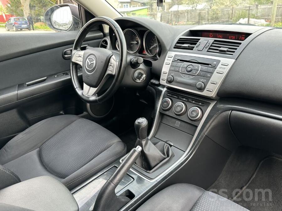 Grey Mazda 6 2008 in Daugavpils, with an engine capacity of 2.00 L and mileage of 317 thousand km for 2200 €, photo 18 on AUTOMOTO.COM.LV