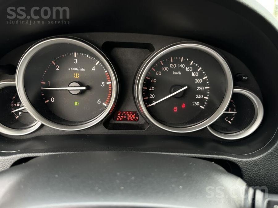 Grey Mazda 6 2008 in Daugavpils, with an engine capacity of 2.00 L and mileage of 317 thousand km for 2200 €, photo 21 on AUTOMOTO.COM.LV