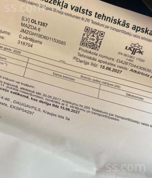 Grey Mazda 6 2008 in Daugavpils, with an engine capacity of 2.00 L and mileage of 317 thousand km for 2200 €, photo 25 on AUTOMOTO.COM.LV