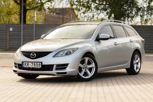 Grey Mazda 6 2008 in Jelgava, with an engine capacity of 2.20 L and mileage of 295 thousand km for 1900 €, photo  on AUTOMOTO.COM.LV
