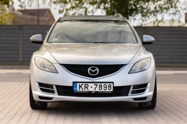 Серый Мазда 6 2008 в Елгава, объемом двигателя 2.20 л и пробегом 295 тыс. км за 1900 €, фото 2 на AUTOMOTO.COM.LV