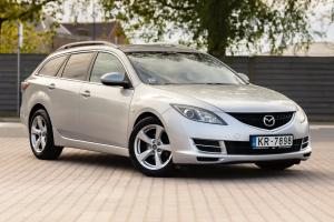Pelēks Mazda 6 2008 Jelgava, ar dzinēja tilpumu 2.20 L un nobraukumu 295 tūkst. km par 1900 €, foto 4 vietnē AUTOMOTO.COM.LV