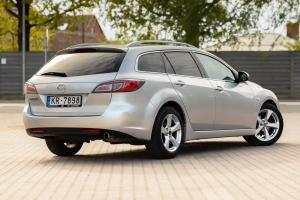 Pelēks Mazda 6 2008 Jelgava, ar dzinēja tilpumu 2.20 L un nobraukumu 295 tūkst. km par 1900 €, foto 6 vietnē AUTOMOTO.COM.LV