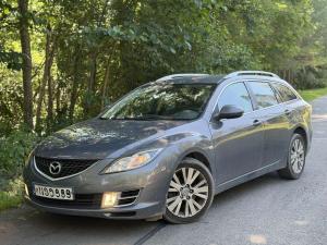 Pelēks Mazda 6 2008 Viļņa, ar dzinēja tilpumu 2.00 L un nobraukumu 252 tūkst. km par 999 €, foto  vietnē AUTOMOTO.COM.LV