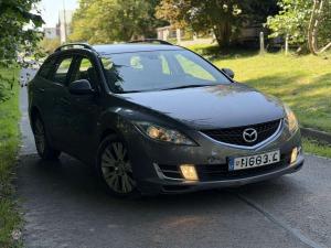 Grey Mazda 6 2008 in Vilnius, with an engine capacity of 2.00 L and mileage of 252 thousand km for 999 €, photo 4 on AUTOMOTO.COM.LV