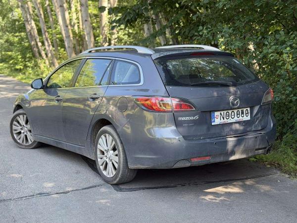 Grey Mazda 6 2008 in Vilnius, with an engine capacity of 2.00 L and mileage of 252 thousand km for 999 €, photo 4 on AUTOMOTO.COM.LV