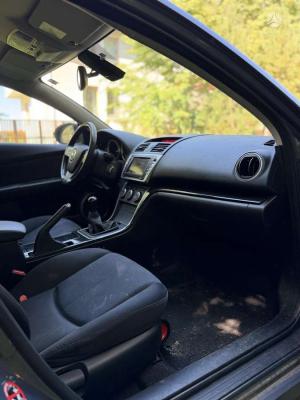 Grey Mazda 6 2008 in Vilnius, with an engine capacity of 2.00 L and mileage of 252 thousand km for 999 €, photo 8 on AUTOMOTO.COM.LV