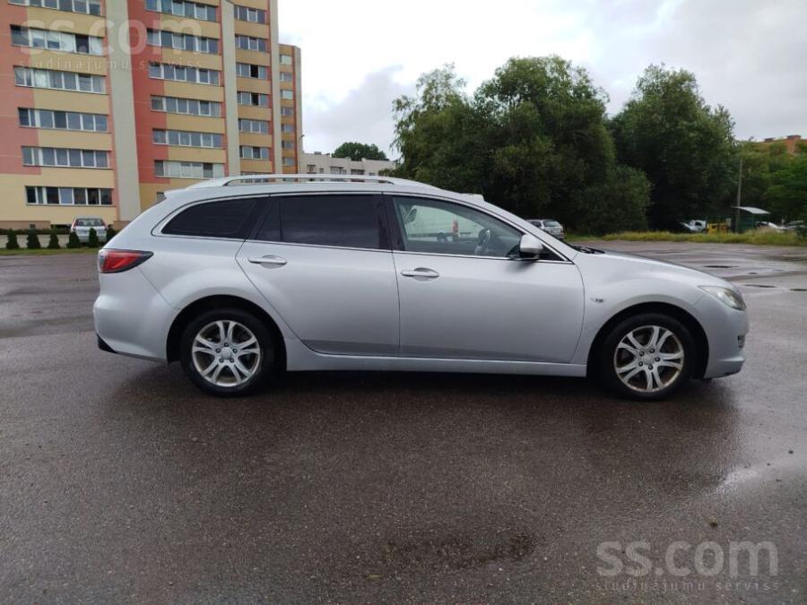 Grey Mazda 6 2008 in Liepaja, with an engine capacity of 2.00 L and mileage of 354 thousand km for 2000 €, photo 3 on AUTOMOTO.COM.LV