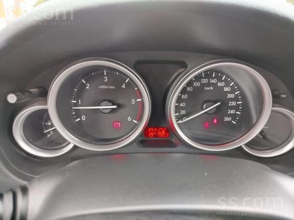 Grey Mazda 6 2008 in Liepaja, with an engine capacity of 2.00 L and mileage of 354 thousand km for 2000 €, photo 6 on AUTOMOTO.COM.LV