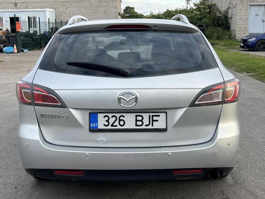 Grey Mazda 6 2008 in Narva, with an engine capacity of 2.00 L and mileage of 365 thousand km for 1999 €, photo 9 on AUTOMOTO.COM.LV
