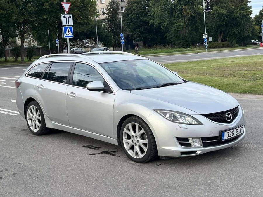 Grey Mazda 6 2008 in Narva, with an engine capacity of 2.00 L and mileage of 365 thousand km for 1999 €, photo 13 on AUTOMOTO.COM.LV