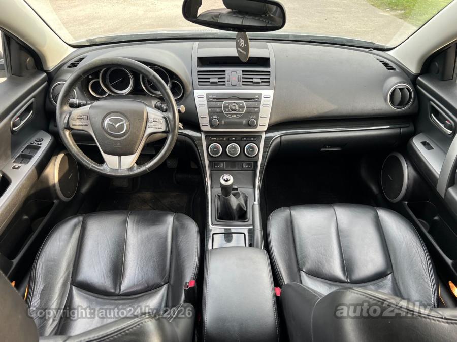 Grey Mazda 6 2008 in Narva, with an engine capacity of 2.00 L and mileage of 365 thousand km for 1999 €, photo 12 on AUTOMOTO.COM.LV