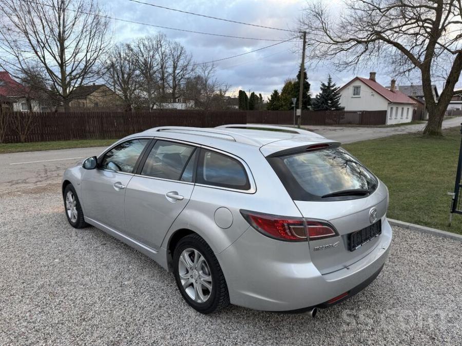 Pelēks Mazda 6 2009 Ventspils, ar dzinēja tilpumu 2.00 L un nobraukumu 190 tūkst. km par 2350 €, foto 6 vietnē AUTOMOTO.COM.LV