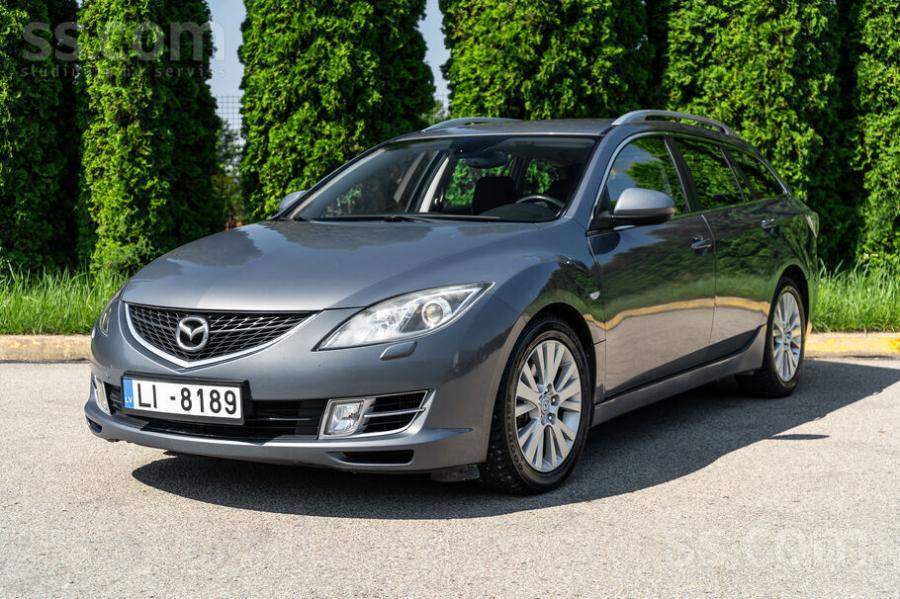Grey Mazda 6 2009 in Jelgava, with an engine capacity of 2.00 L and mileage of 381 thousand km for 1900 €, photo 4 on AUTOMOTO.COM.LV
