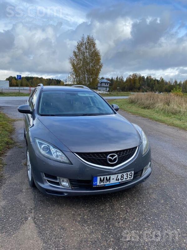 Pelēks Mazda 6 2009 Daugavpils, ar dzinēja tilpumu 2.00 L un nobraukumu 187 tūkst. km par 3150 €, foto 1 vietnē AUTOMOTO.COM.LV