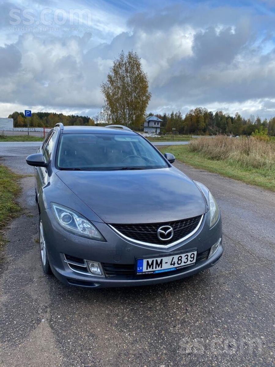 Pelēks Mazda 6 2009 Daugavpils, ar dzinēja tilpumu 2.00 L un nobraukumu 187 tūkst. km par 3150 €, foto 1 vietnē AUTOMOTO.COM.LV