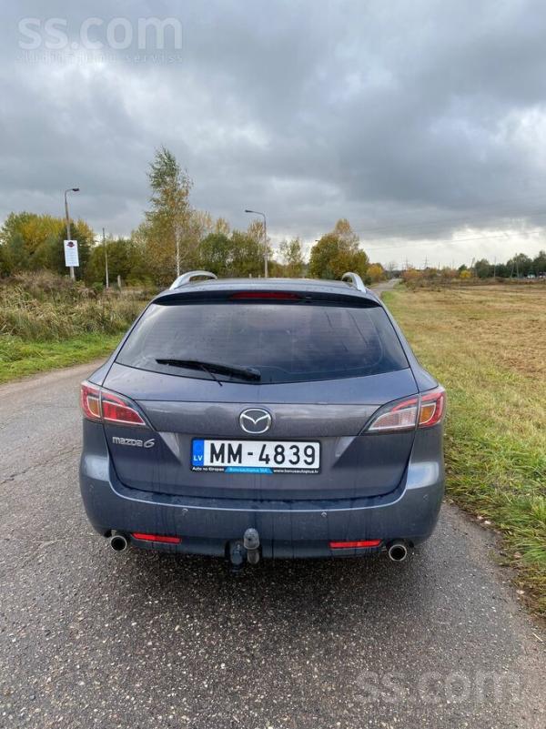 Pelēks Mazda 6 2009 Daugavpils, ar dzinēja tilpumu 2.00 L un nobraukumu 187 tūkst. km par 3150 €, foto 2 vietnē AUTOMOTO.COM.LV