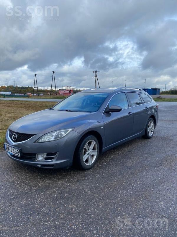 Pelēks Mazda 6 2009 Daugavpils, ar dzinēja tilpumu 2.00 L un nobraukumu 187 tūkst. km par 3150 €, foto 3 vietnē AUTOMOTO.COM.LV