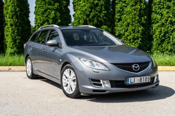 Pelēks Mazda 6 2009 Rīga, ar dzinēja tilpumu 2.00 L un nobraukumu 378 tūkst. km par 2750 €, foto 1 vietnē AUTOMOTO.COM.LV