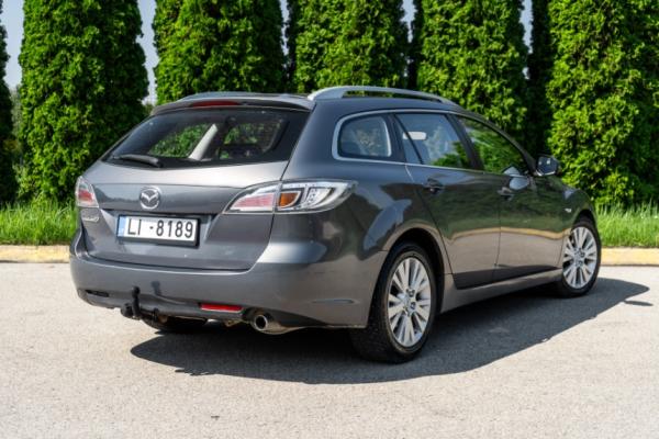Pelēks Mazda 6 2009 Rīga, ar dzinēja tilpumu 2.00 L un nobraukumu 378 tūkst. km par 2750 €, foto 6 vietnē AUTOMOTO.COM.LV