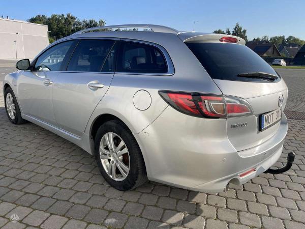 Grey Mazda 6 2009 in Vilnius, with an engine capacity of 2.00 L and mileage of 280 thousand km for 2200 €, photo 1 on AUTOMOTO.COM.LV