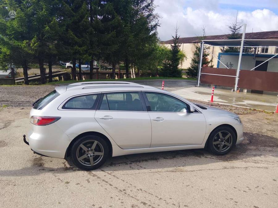 Pelēks Mazda 6 2009 Šilalė, ar dzinēja tilpumu 1.80 L un nobraukumu 400 tūkst. km par 1200 €, foto 1 vietnē AUTOMOTO.COM.LV
