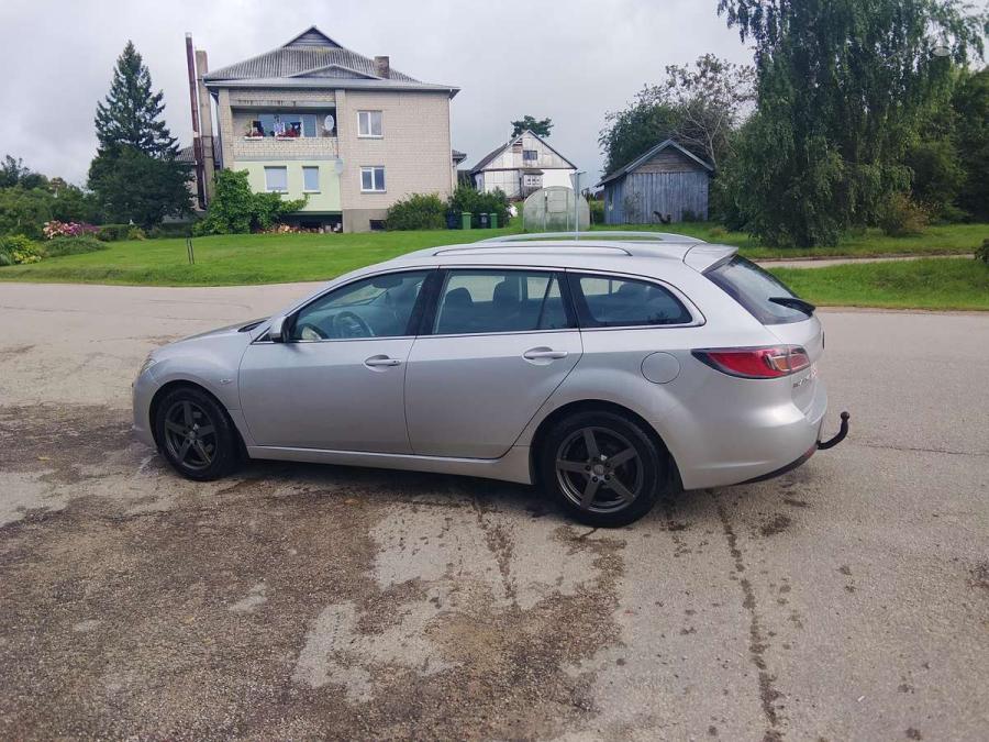 Pelēks Mazda 6 2009 Šilalė, ar dzinēja tilpumu 1.80 L un nobraukumu 400 tūkst. km par 1200 €, foto 3 vietnē AUTOMOTO.COM.LV