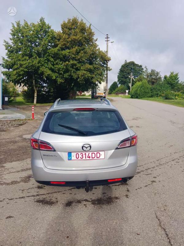 Pelēks Mazda 6 2009 Šilalė, ar dzinēja tilpumu 1.80 L un nobraukumu 400 tūkst. km par 1200 €, foto 6 vietnē AUTOMOTO.COM.LV