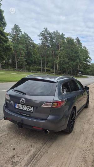 Pelēks Mazda 6 2009 Akmenė, ar dzinēja tilpumu 2.20 L un nobraukumu 275 tūkst. km par 2000 €, foto 3 vietnē AUTOMOTO.COM.LV