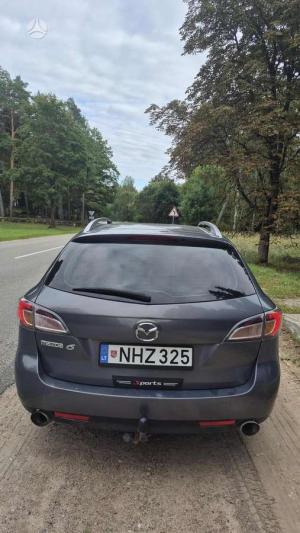 Pelēks Mazda 6 2009 Akmenė, ar dzinēja tilpumu 2.20 L un nobraukumu 275 tūkst. km par 2000 €, foto 4 vietnē AUTOMOTO.COM.LV