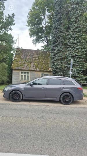 Pelēks Mazda 6 2009 Akmenė, ar dzinēja tilpumu 2.20 L un nobraukumu 275 tūkst. km par 2000 €, foto 5 vietnē AUTOMOTO.COM.LV
