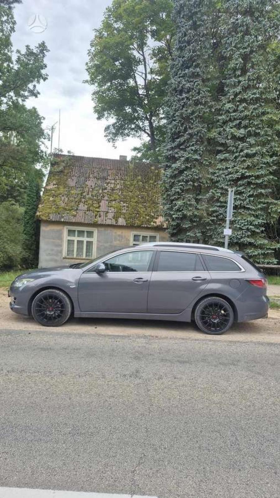 Pelēks Mazda 6 2009 Akmenė, ar dzinēja tilpumu 2.20 L un nobraukumu 275 tūkst. km par 2000 €, foto 5 vietnē AUTOMOTO.COM.LV