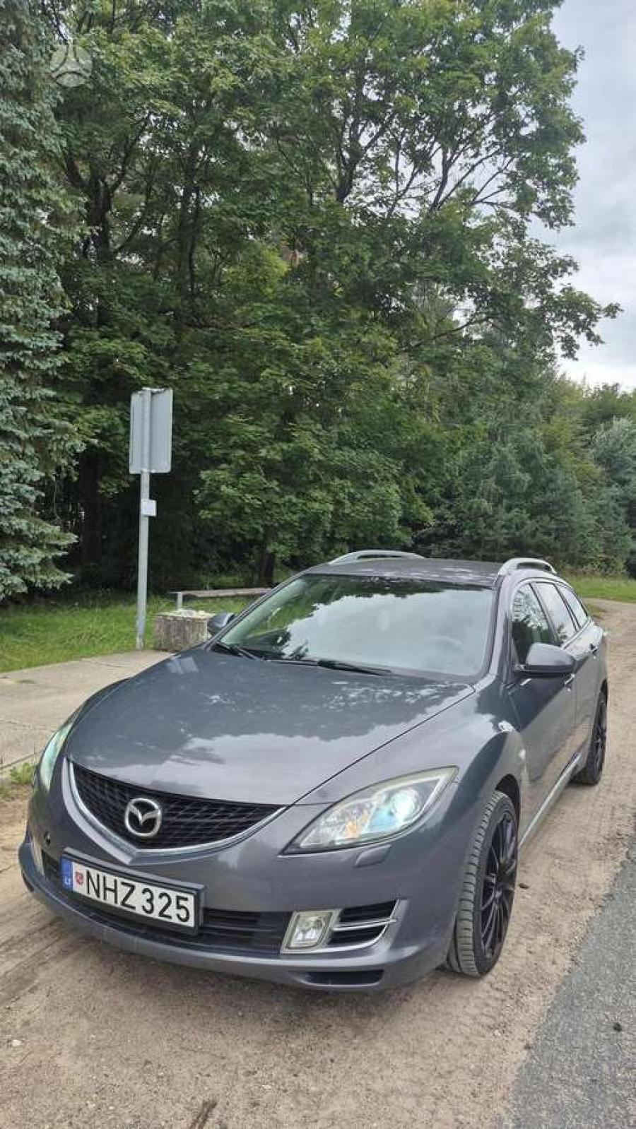 Pelēks Mazda 6 2009 Akmenė, ar dzinēja tilpumu 2.20 L un nobraukumu 275 tūkst. km par 2000 €, foto 6 vietnē AUTOMOTO.COM.LV