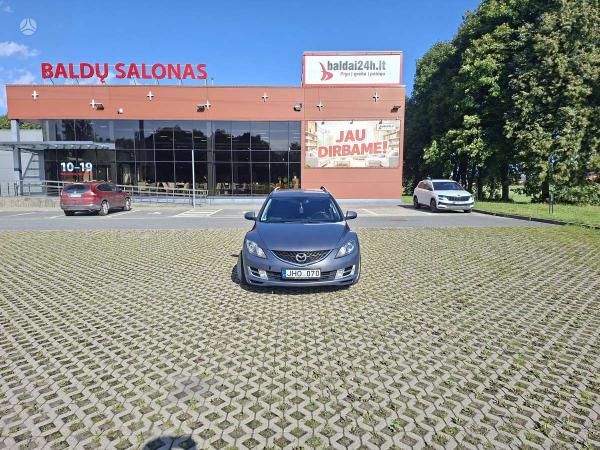 Mazda 6 2009 in Siauliai on AUTOMOTO.COM.LV Grey Mazda 6 2009 in Siauliai, with an engine capacity of 2.00 L and mileage of 290 thousand km for 1950 €, photo 1 on AUTOMOTO.COM.LV