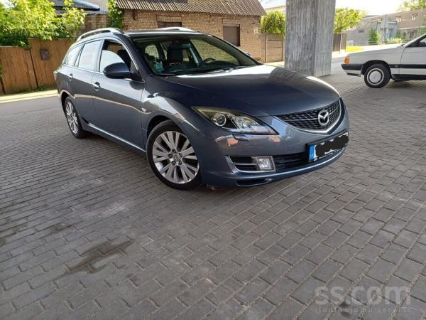 Pelēks Mazda 6 2009 Daugavpils, ar dzinēja tilpumu 2.20 L un nobraukumu 250 tūkst. km par 2800 €, foto 4 vietnē AUTOMOTO.COM.LV