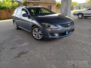 Pelēks Mazda 6 2009 Daugavpils, ar dzinēja tilpumu 2.20 L un nobraukumu 250 tūkst. km par 2800 €, foto 4 vietnē AUTOMOTO.COM.LV