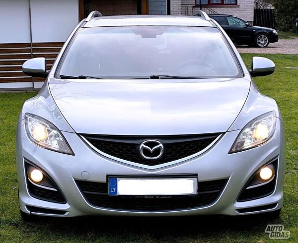 Grey Mazda 6 2010 in Vilnius, with an engine capacity of 2.20 L and mileage of 256 thousand km for 2899 €, photo 2 on AUTOMOTO.COM.LV