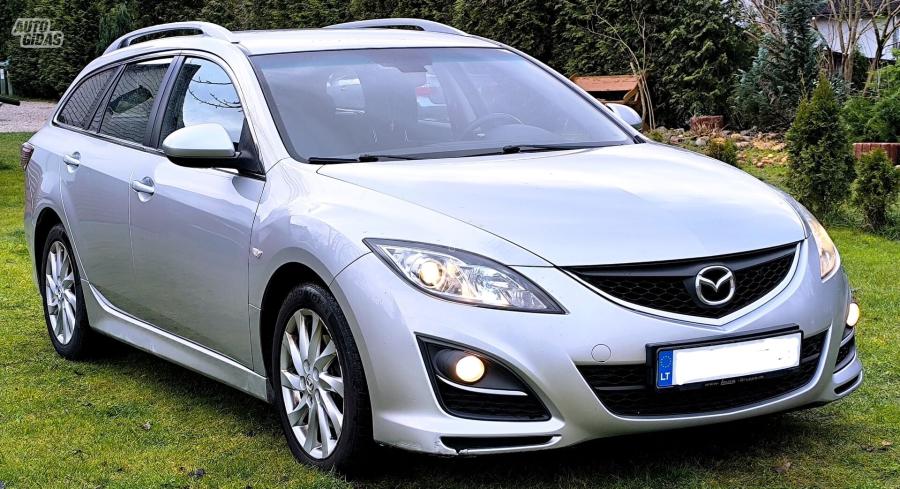 Grey Mazda 6 2010 in Vilnius, with an engine capacity of 2.20 L and mileage of 256 thousand km for 2899 €, photo 3 on AUTOMOTO.COM.LV