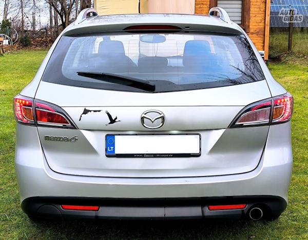 Grey Mazda 6 2010 in Vilnius, with an engine capacity of 2.20 L and mileage of 256 thousand km for 2899 €, photo 6 on AUTOMOTO.COM.LV