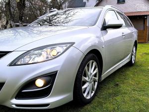 Grey Mazda 6 2010 in Vilnius, with an engine capacity of 2.20 L and mileage of 256 thousand km for 2899 €, photo 9 on AUTOMOTO.COM.LV