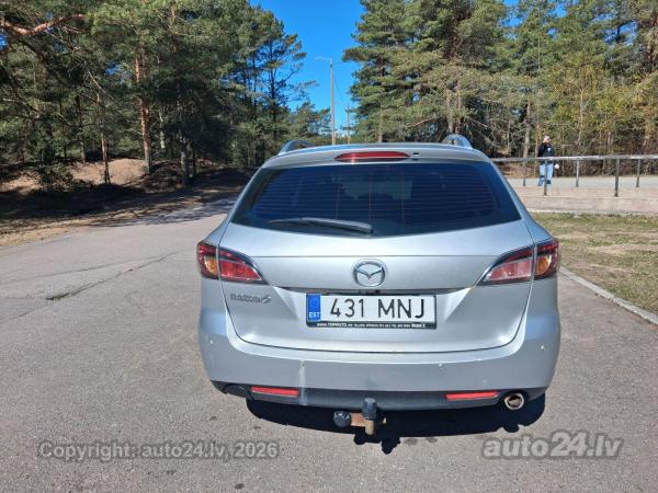 Grey Mazda 6 2010 in Tallinn, with an engine capacity of 2.20 L and mileage of 244 thousand km for 2500 €, photo 6 on AUTOMOTO.COM.LV