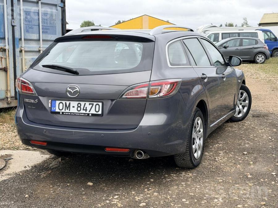 Pelēks Mazda 6 2010 Rīga, ar dzinēja tilpumu 2.00 L un nobraukumu 211 tūkst. km par 3995 €, foto 5 vietnē AUTOMOTO.COM.LV