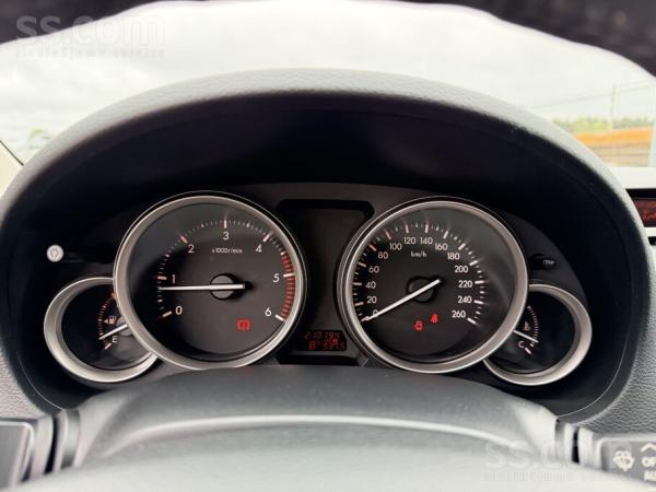 Grey Mazda 6 2010 in Riga, with an engine capacity of 2.00 L and mileage of 211 thousand km for 3995 €, photo 10 on AUTOMOTO.COM.LV