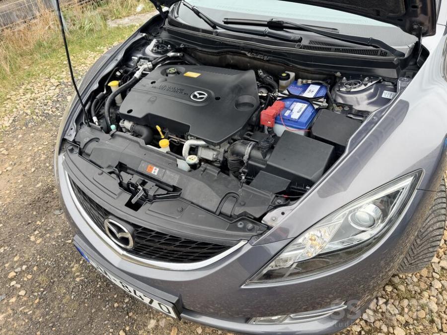 Pelēks Mazda 6 2010 Rīga, ar dzinēja tilpumu 2.00 L un nobraukumu 211 tūkst. km par 3995 €, foto 17 vietnē AUTOMOTO.COM.LV